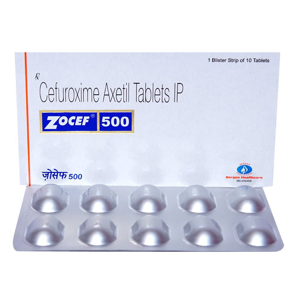 Zocef 500 Tablet 10's Price, Uses, Side Effects, Composition - Apollo ...