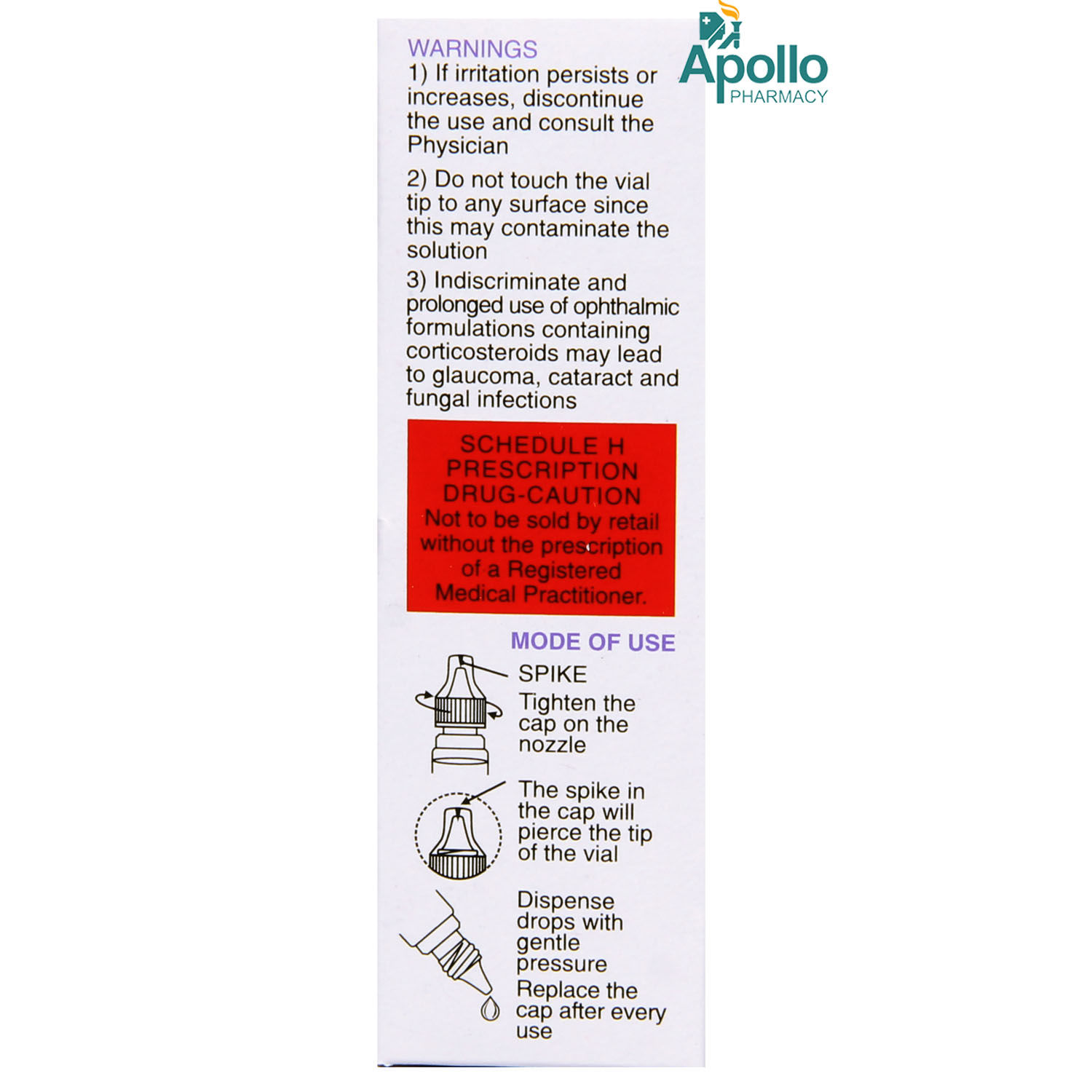 ZO D EYE DROPS 10ML Price, Uses, Side Effects, Composition - Apollo ...
