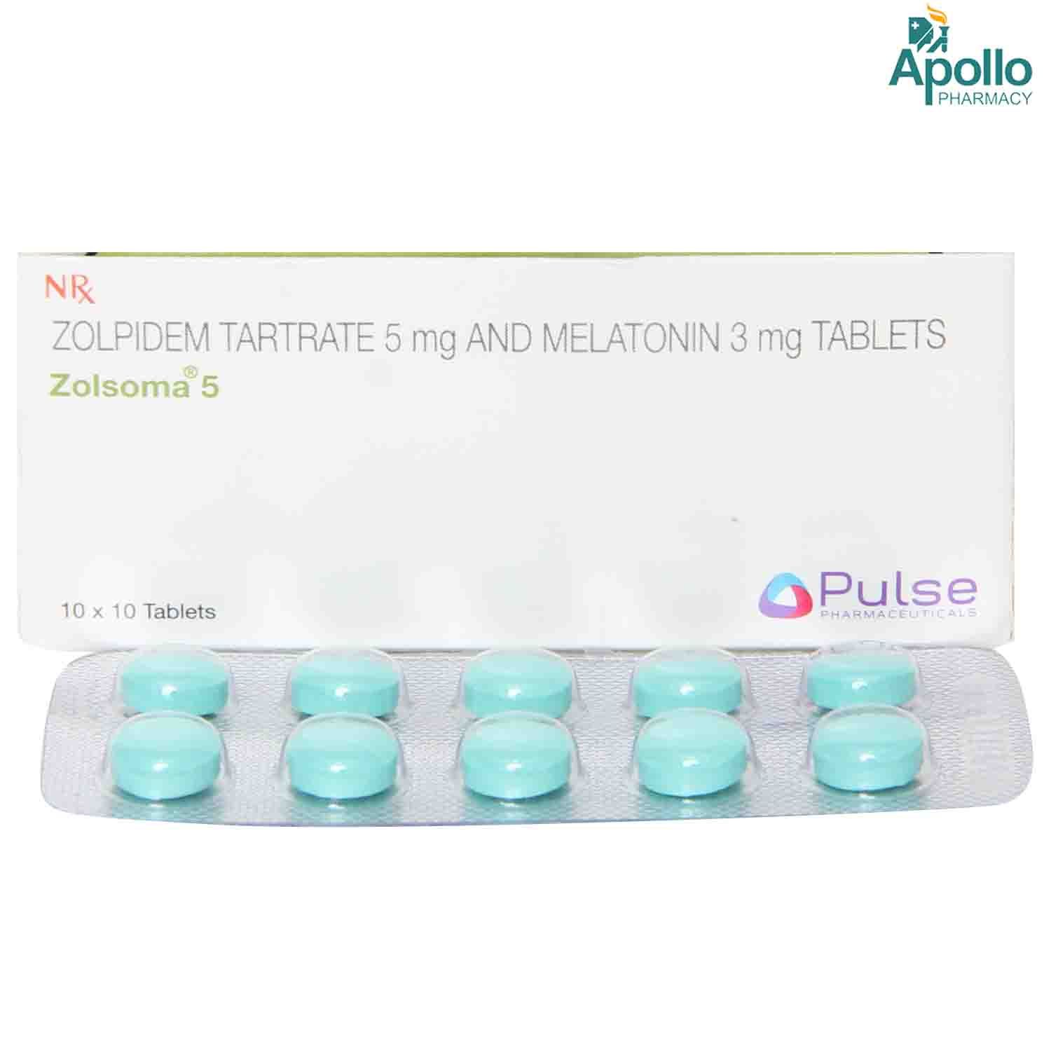 ZOLSOMA 5MG TABLET Price, Uses, Side Effects, Composition - Apollo Pharmacy