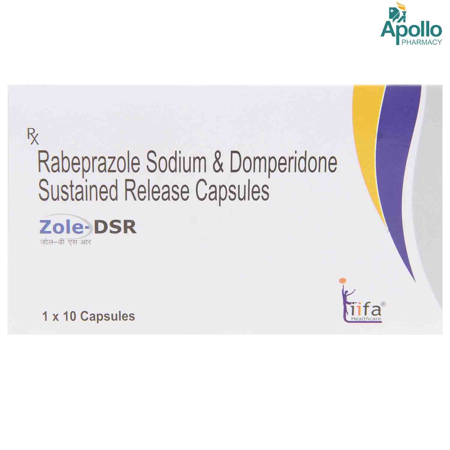 ZOLE DSR TABLET 10'S Price, Uses, Side Effects, Composition - Apollo ...