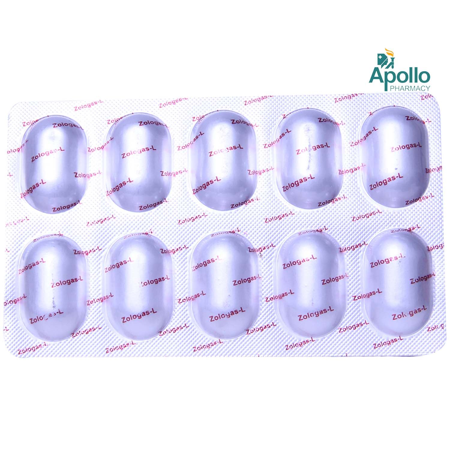 ZOLGASL CAPSULE Price, Uses, Side Effects, Composition - Apollo Pharmacy