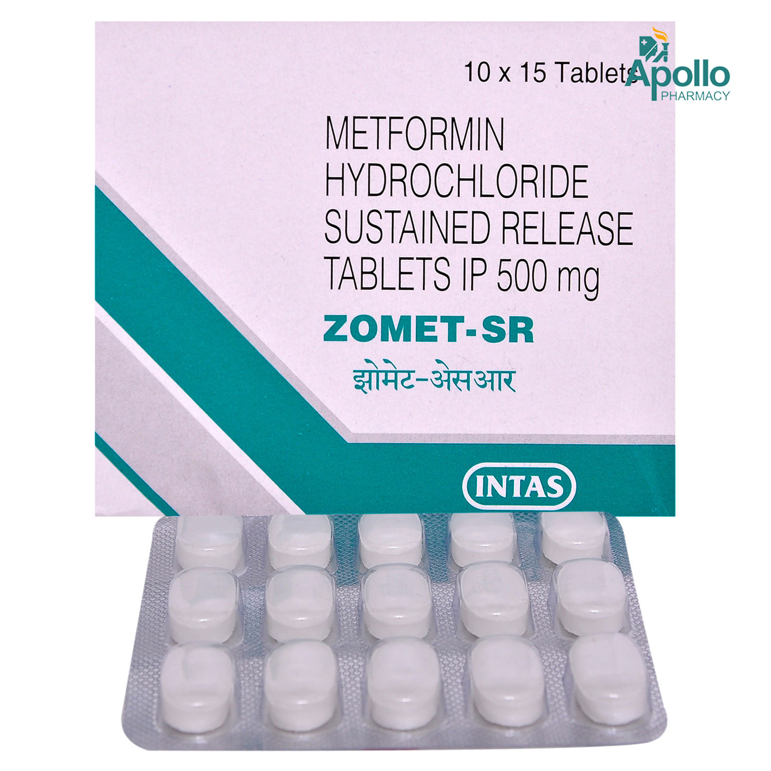 Zomet SR 500 Tablet 15's Price, Uses, Side Effects, Composition ...