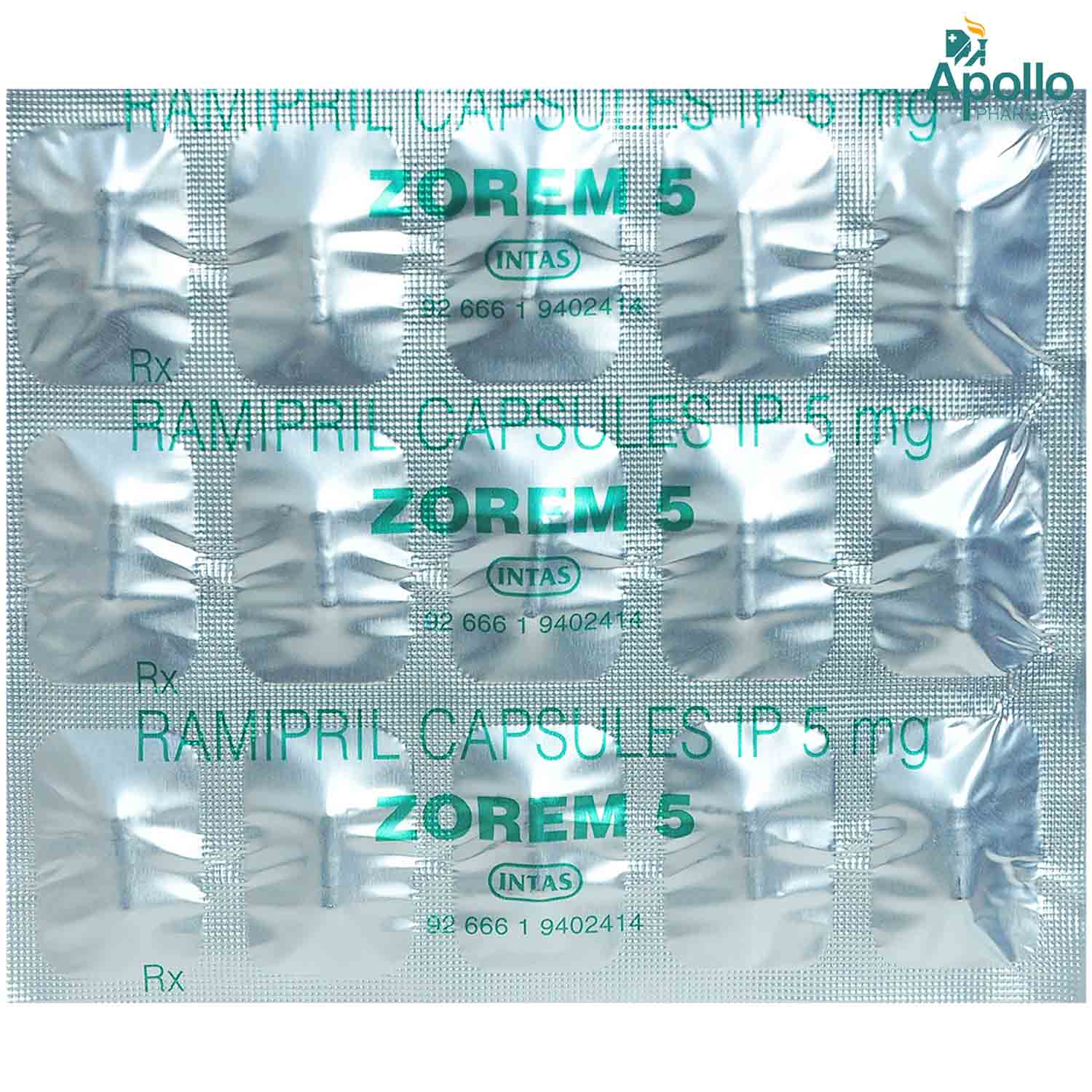 Zorem 5 Capsule 15's Price, Uses, Side Effects, Composition - Apollo ...