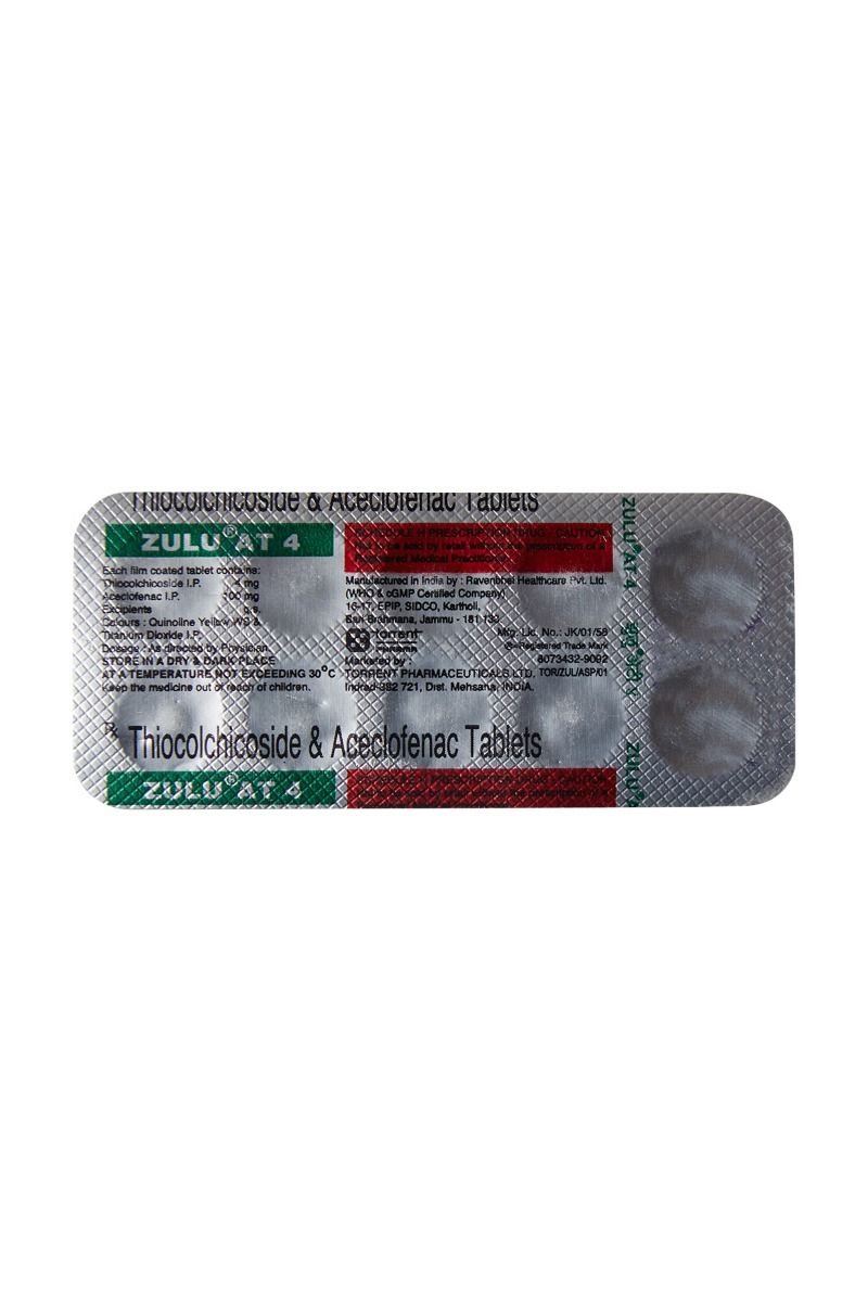 Zulu AT 4mg Tablet 10's Price, Uses, Side Effects, Composition - Apollo ...