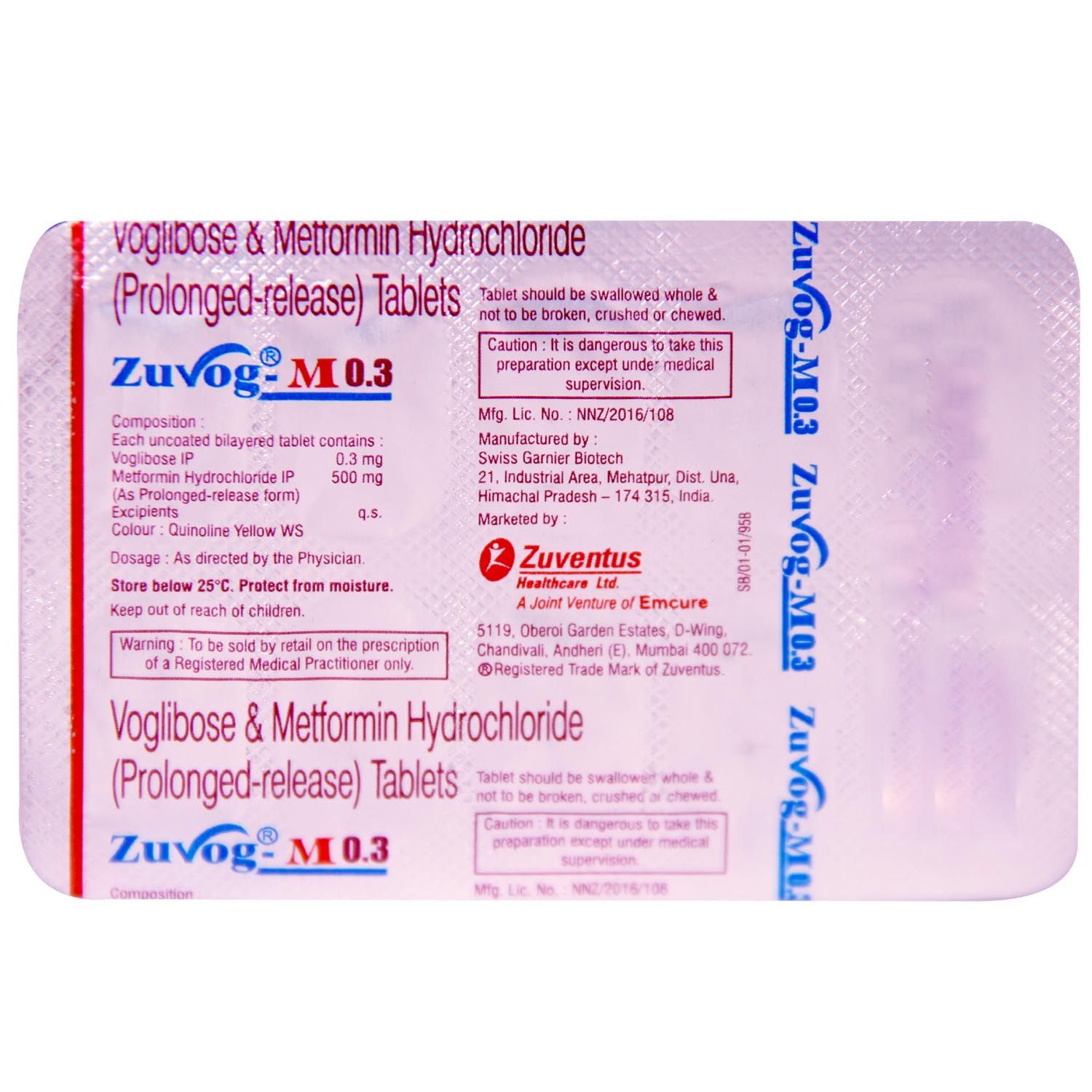 Zuvog-M 0.3 Tablet 10's Price, Uses, Side Effects, Composition - Apollo ...