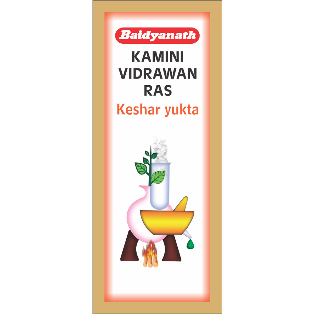 Baidyanath Kamini Vidrawan Ras Keshar Yukta, 10 gm Tablets Price, Uses ...