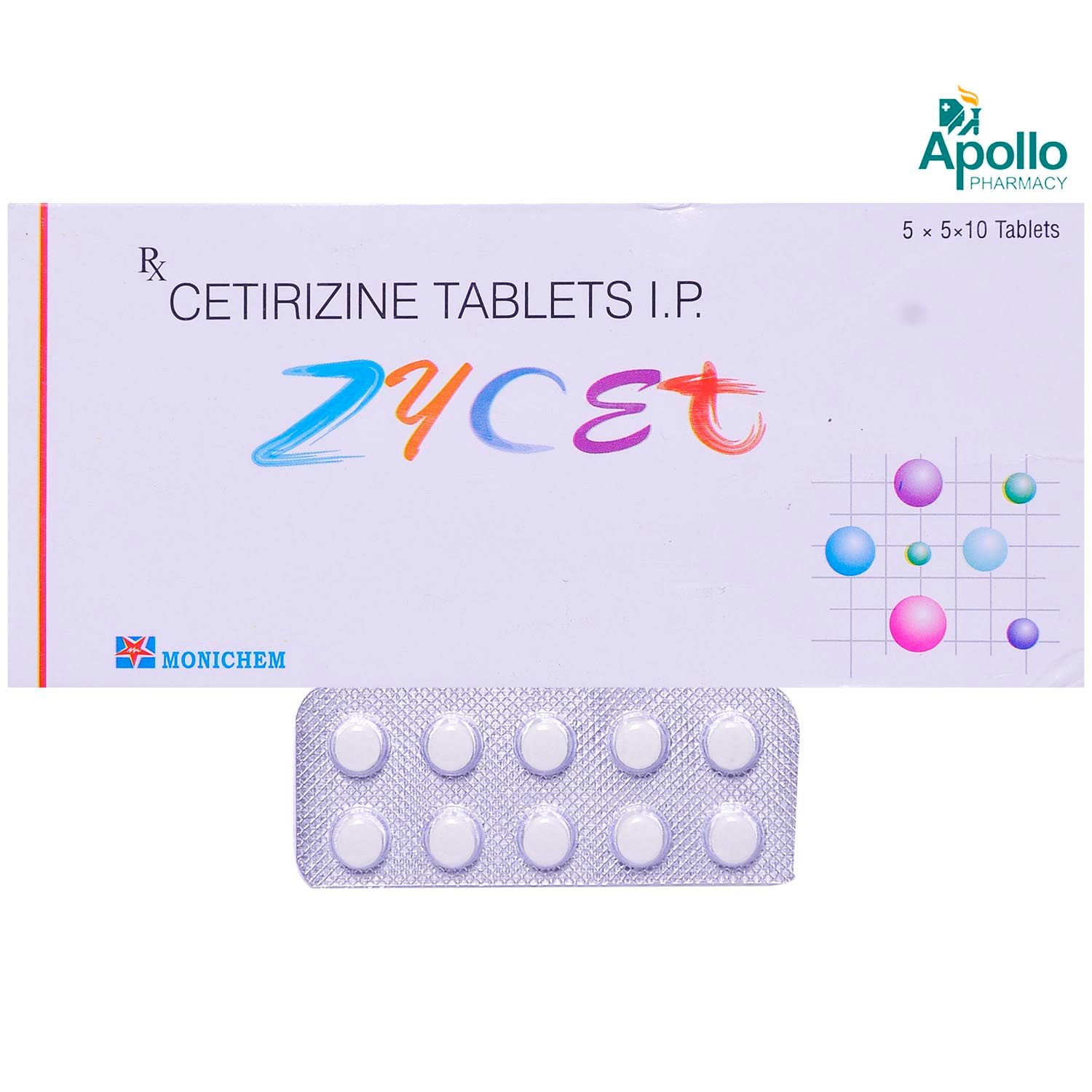 ZYCET TABLET Price, Uses, Side Effects, Composition - Apollo Pharmacy