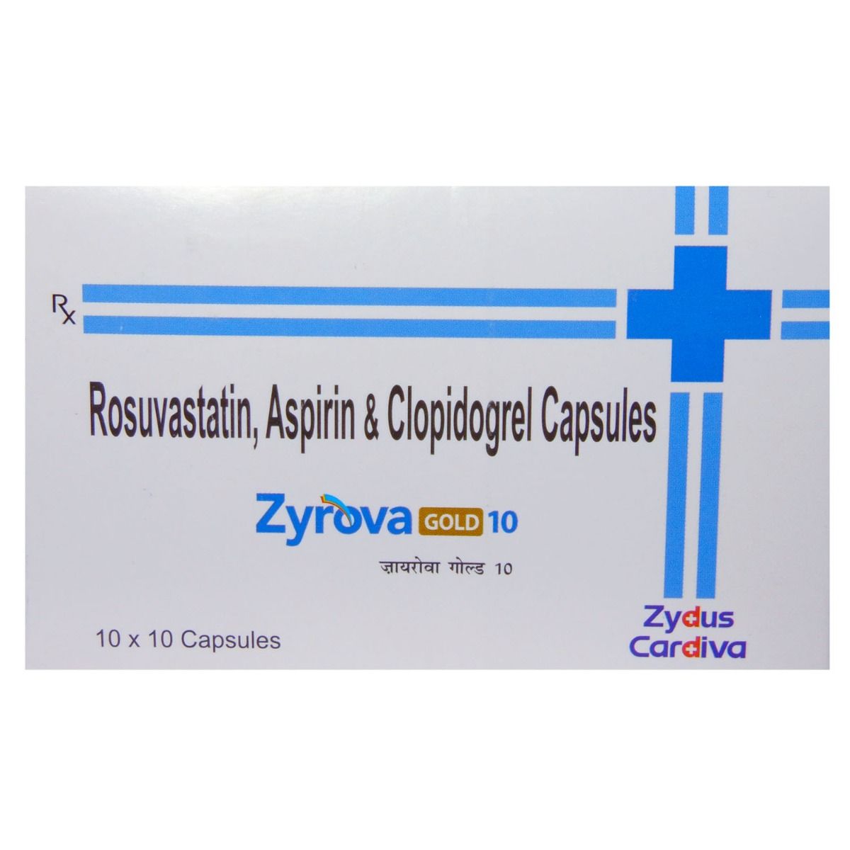 ZYROVA GOLD 10 CAPSULE 10'S Price, Uses, Side Effects, Composition ...