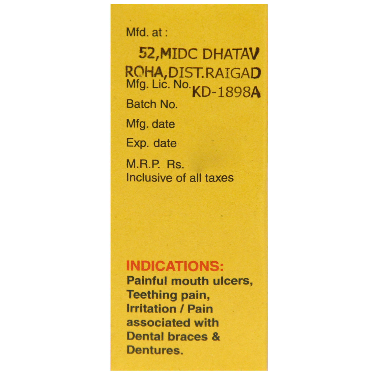 Zytee RB Gel Bottle 10 ml Price, Uses, Side Effects, Composition ...